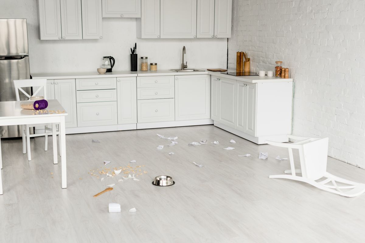 How to Clean a Really Dirty Kitchen Floor