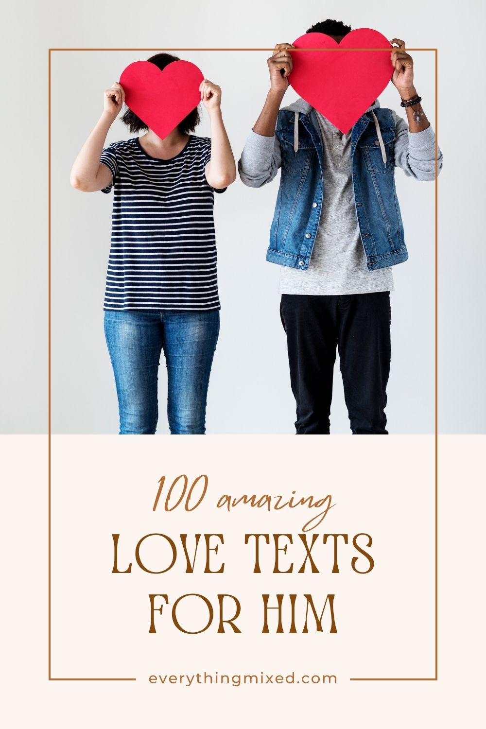 100 Love Messages for Him: Make His Day!